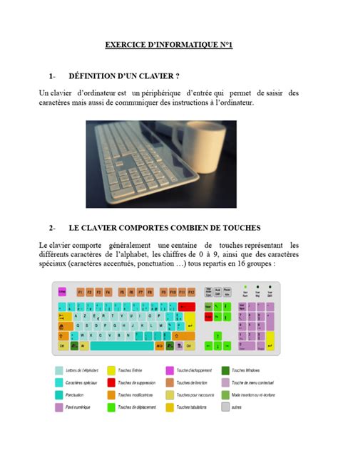 Exercice D Informatique Pdf