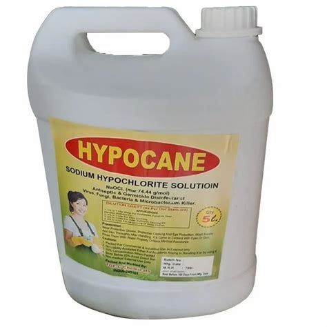 Sodium Hypochlorite Solution At ₹ 180 Can Sodium Hypochlorite In