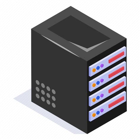 Data Server Rack Database Datacenter Networking Network Icon Download On Iconfinder