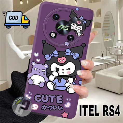 Jual G Case Itel Rs Terbaru Softcase Pro Camera Motif Cute Bahan Bening Karet