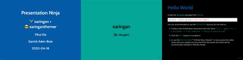 themes xaringanthemer