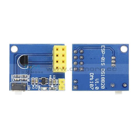 Esp8266 Esp 0101s Ds18b20 Temperature Sensor Wifi Adapter Board Diymore