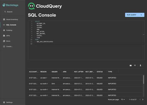 Cloudquery Snowflake And Backstage Syncs Cloudquery Blog