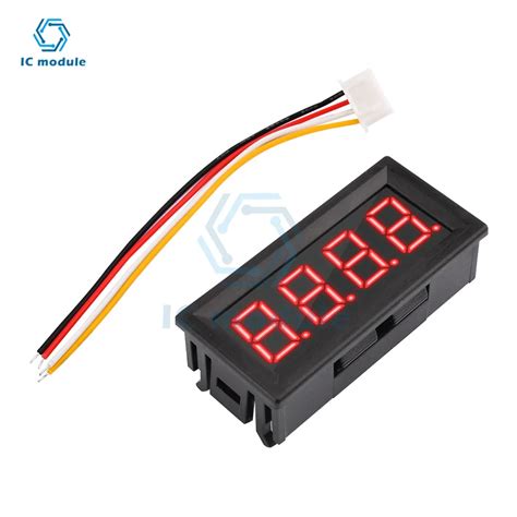 Rs485 Serial Port Led Digital Tube 4 Digit Display Plc Communication Modbus Aliexpress