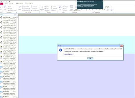 Solved Ms Access 2010 Missing Or Broken Reference To The File