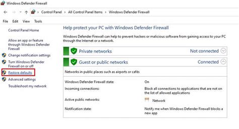 4 Best Ways To Reset Firewall Settings In Windows 10