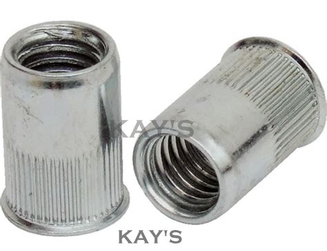 Rivnuts Thin Sheet Rivet Nuts Countersunk Steel Threaded Inserts M4 M5