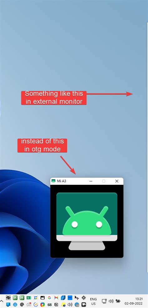 External Monitor Mode For Otg Mode Universal Control Mode · Issue 3480 · Genymobilescrcpy