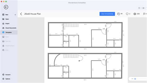 How To Draw A House Plan Easier With EdrawMax Ubuntu Manual