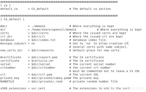 Openssl生成根证书ca及签发证书openssl 根证书 Csdn博客