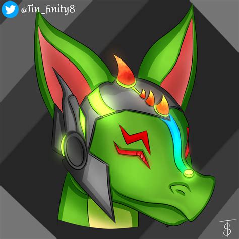 A New Protogen Face Icon Commission By 8tinfinity8 On Deviantart