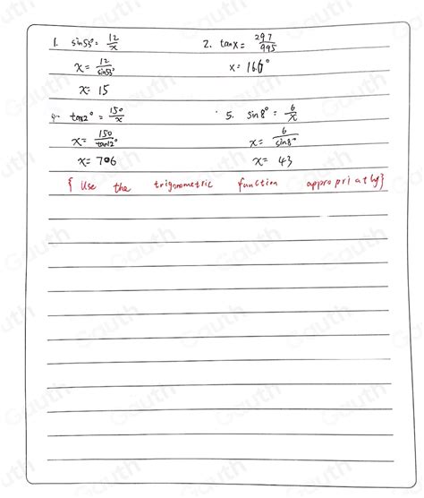 solved a direction find each missing measure 3 1 2 5 [geometry]