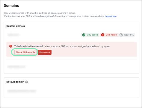 Troubleshooting My Domain Is Not Connected To My Website Elementor