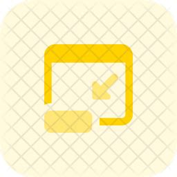 Minimize Tab Icon Download In Flat Style