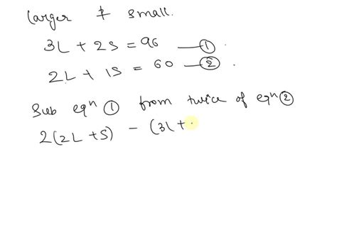 A Company Operates On Two Types Of Servers 3 Large Servers L And 2 Smaller Servers S With