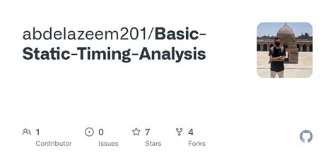 Github Abdelazeem201basic Static Timing Analysis