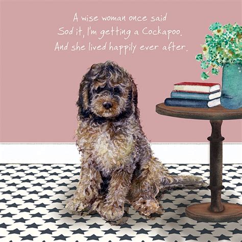 Happy Cockapoo Card