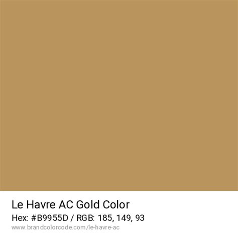 Le Havre Ac Brand Color Codes