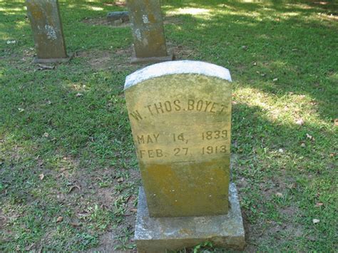 W Thomas Boyet 1839 1913 Find A Grave Memorial