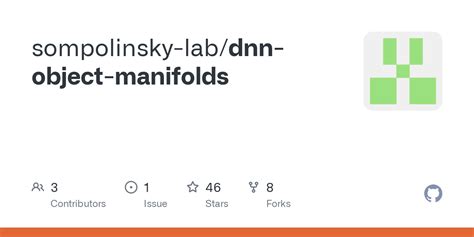 Github Sompolinsky Labdnn Object Manifolds