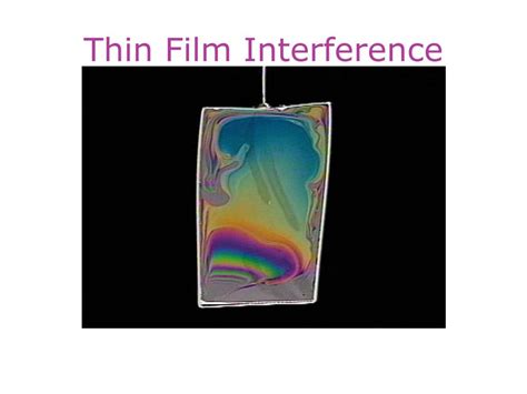 Ppt Thin Film Interference Polarization Powerpoint Presentation