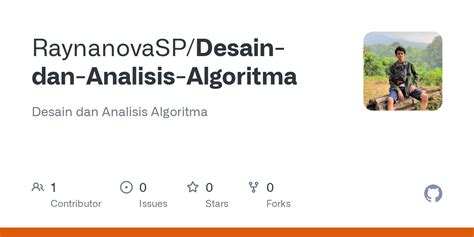 Github Raynanovasp Desain Dan Analisis Algoritma Desain Dan Analisis Algoritma
