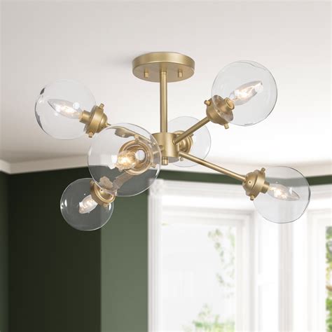 Semi Flush Mount Led Ceiling Lights Shelly Lighting