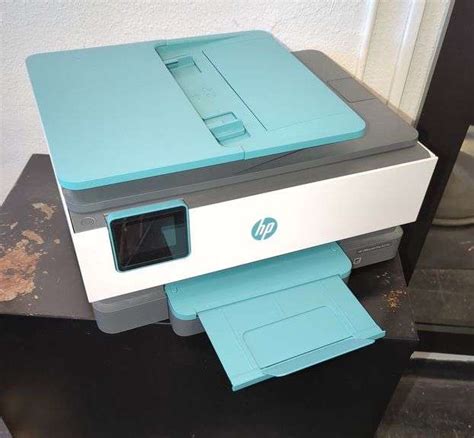 Hp Officejet Pro All In One Wireless Color Inkjet Printer Model E Powers On Mayo Auction