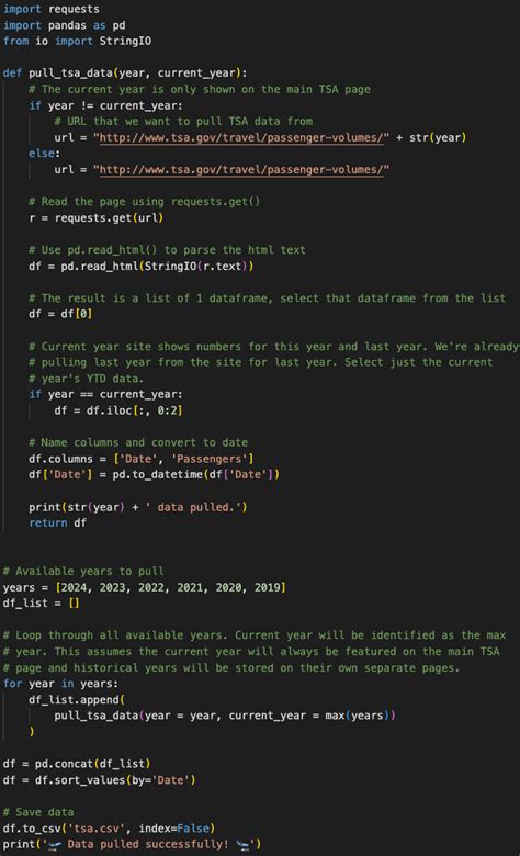 Bbgatch Revisiting Tsa Data Pull