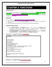 Chapter Functions Oct Pdf Fundamental Of Problem Solving CHAPTER FUNCTIONS