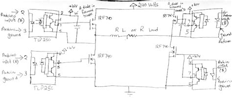 Power Electronics My Lower Side MOSFET In My Half Bridge SPWM Inverter Keeps Getting Shorted