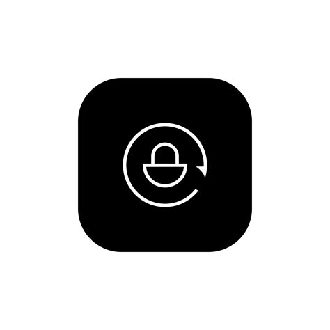 Rotation Lock Auto Rotate Off Button Icon Vector Vector Art At Vecteezy