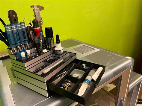 📦 Organizador Herramientas 3d・archivo Stl Para Impresión 3d Mecanizado