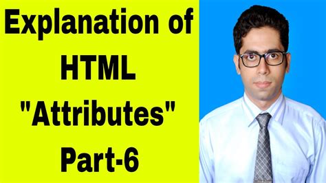 Global Attributes And Elements In Html5 Html Tutorial Series Youtube