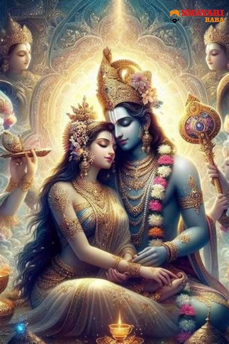 Hd Radhe Mohan Pic Hindu Art Goddess Artwork Vedic Art