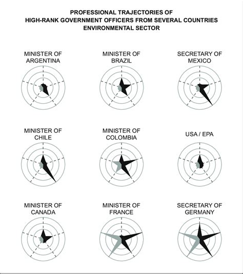8 Professional Trajectories Of High Rank Government Officers From Download Scientific Diagram