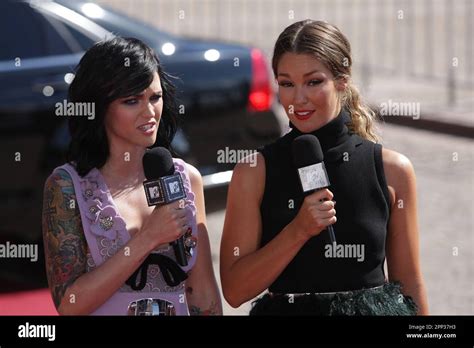 Ruby Rose And Erin Mcnaught At The 2010 Australian Recording Industry Association Aria Awards