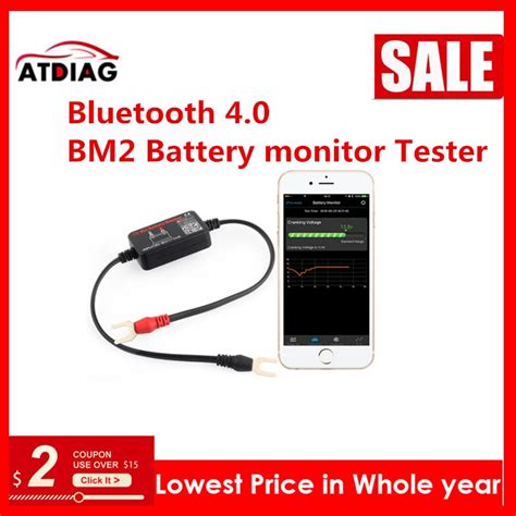 12 В Bluetooth 4,0 BM2 батарея монитор тестер диагностический ...