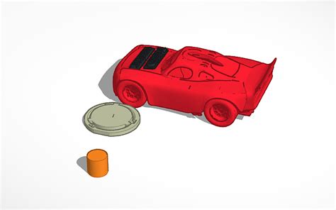 3d Design 3 Mcqueen Money Box Tinkercad