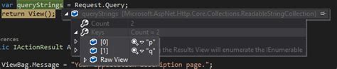 Accessing Querystring In Aspnet Mvc6 Stack Overflow