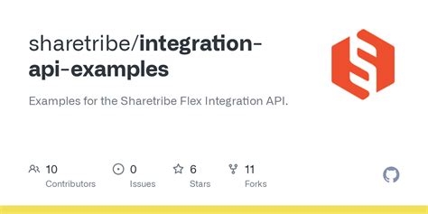 GitHub Sharetribe Integration Api Examples Examples For The