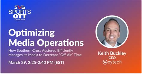 Xytech Systems On Linkedin 2023 Svg Sports Ott Forum