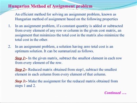 😀 transportation and assignment problem what is the difference between