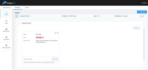 Security Assertion Markup Language SAML Integration SnappyFlow