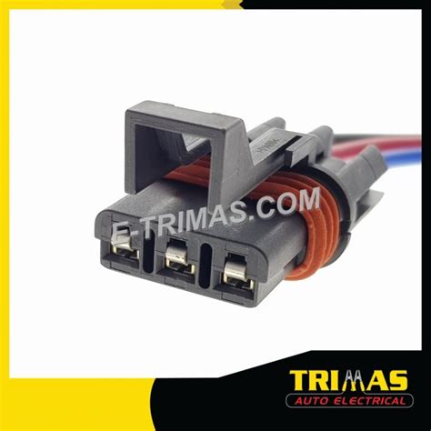 Trimas Original Hong Xuan Proton Preve Automotive Radiator Fan Motor Sensor Socket Connector