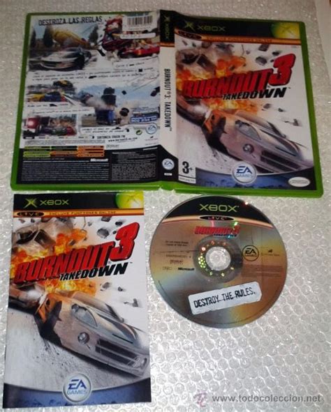 Burnout 3 Takedown Xbox Xbox 360 Ea Games Carre Comprar Videojuegos Y Consolas Xbox En