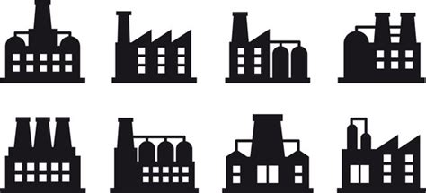 Factory Icon Royalty Free Vector Image VectorStock