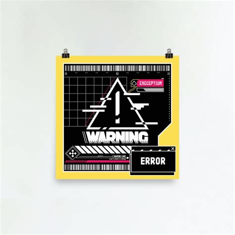 Cyberpunk Aesthetic Poster Hacker Poster Techy Poster Etsy