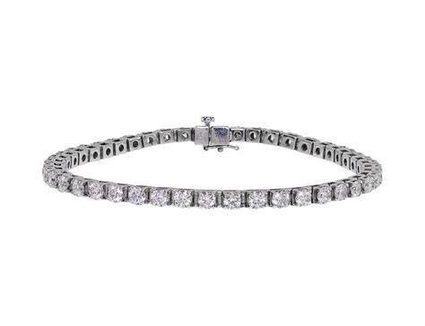 4ct Diamond Tennis Bracelet Cj Charles Jewelers