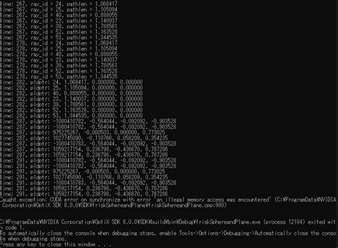 Data Of Individual Ray Gets Modified Unintentionally Optix Nvidia Developer Forums